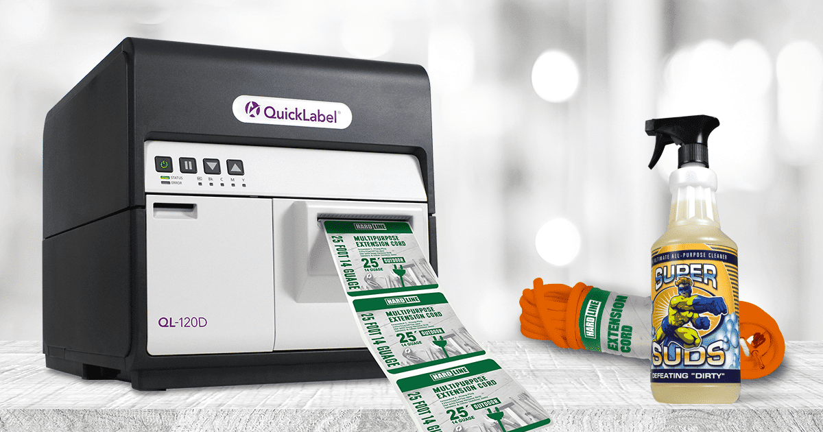 Widerstandsfähiger Etikettendrucker QL-120D - AstroNova PI