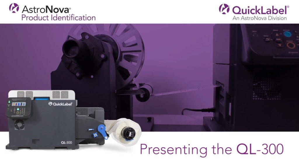 Impresora de etiquetas de cinco colores QL-300